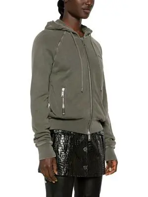 Dsquared2 2000s Zip-up Hoodie - Grey