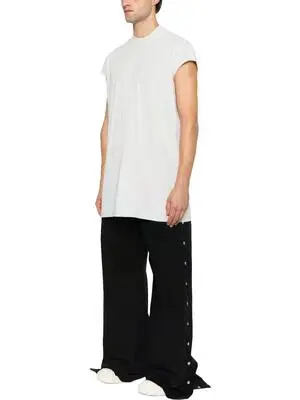 Rick Owens Raw-cut T-shirt - Neutrals