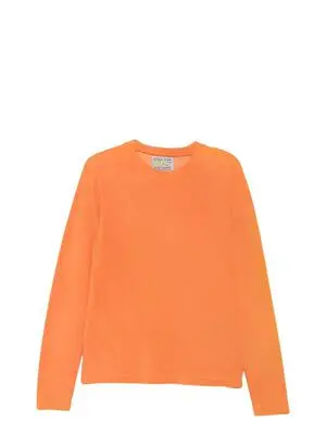 WALTER VAN BEIRENDONCK 1990s Crew-neck Sweatshirt - Orange