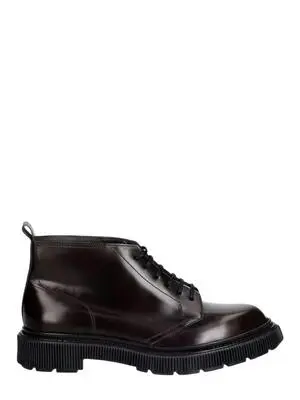 ADIEU PARIS Lace-up Ankle Boots - Brown