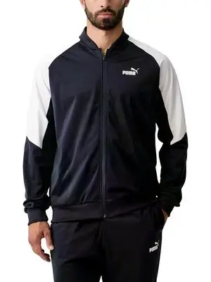 PUMA Logo-print Panelled Tracksuit - Blue
