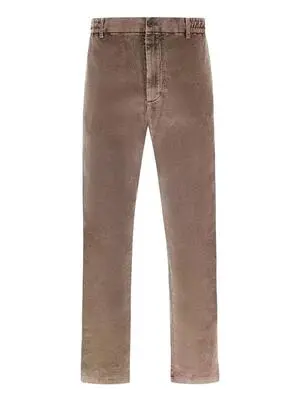 Paul & Shark Alba Corduroy Trousers - Brown