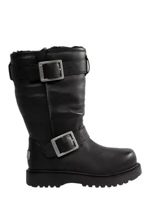 UGG Xwilly Chavarria Buckle-strap Leather Boots