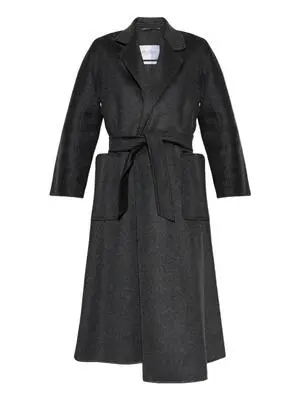 Max Mara Ludmilla Belted Coat Grey