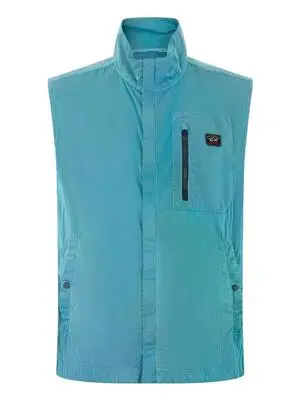 Paul & Shark Zip-up Sleeveless Jacket - Blue