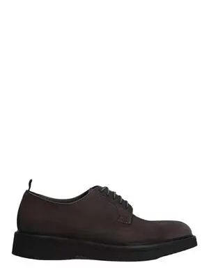 GREEN GEORGE Suede Lace-up Shoes - Brown