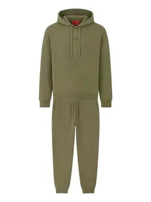 Hugo Logo-embroidered Tracksuit - Green