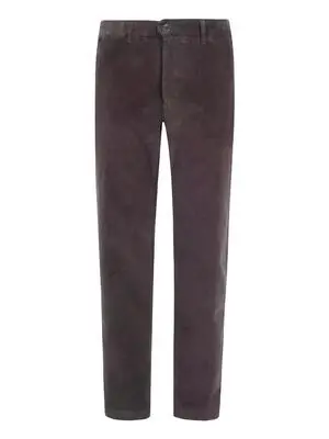 Incotex Corduroy Cotton Trousers - Brown