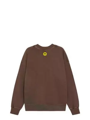 BARROW Logo-print Sweatshirt Brown