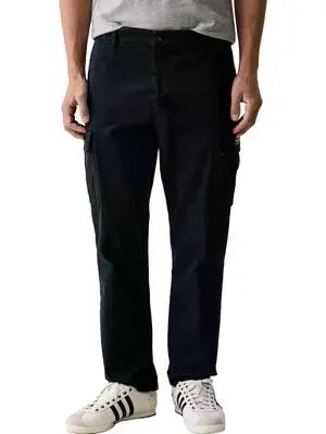 AERONAUTICA MILITARE Logo-patch Cargo Pants - Blue