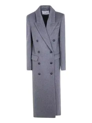 IVY OAK Double-breasted Coat - Grey