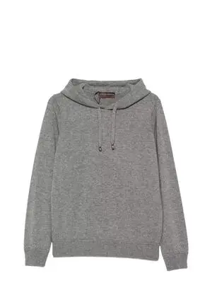 FILIPPO DE LAURENTIIS Drawstring Hoodie - Grey