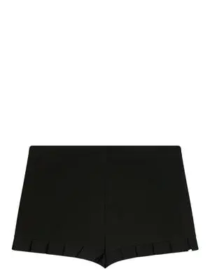 EMILIO PUCCI Black Compact Jersey Shorts