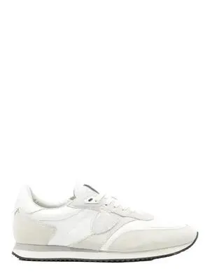 Philippe Model Logo-patch Panelled Sneakers - White