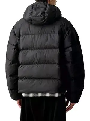 Adidas Regen Quilted Hooded Jacket - Black