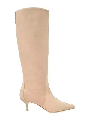 Peserico Pointed-toe Suede Boots - Neutrals