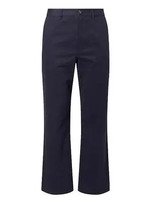 Paul Smith Relaxed Tapered-fit Chino-twill Trousers - Very Dark Navy