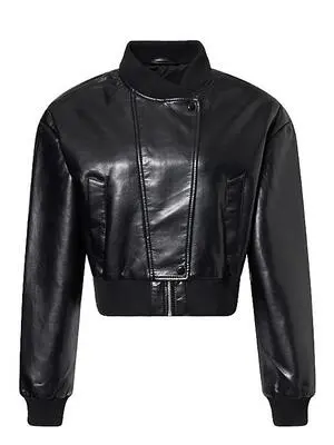 Citizens Of Humanity Camille Moto Leather Jacket - Black