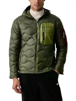 PEAK PERFORMANCE Helium Utility Quilted Hooded Jacket - Green
