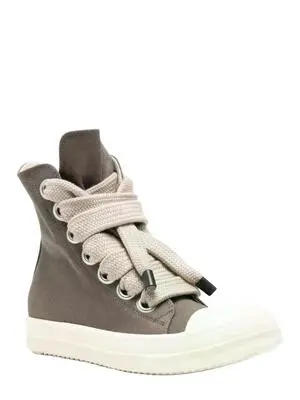 RICK OWENS Jumbo-lace Side-zip Sneakers