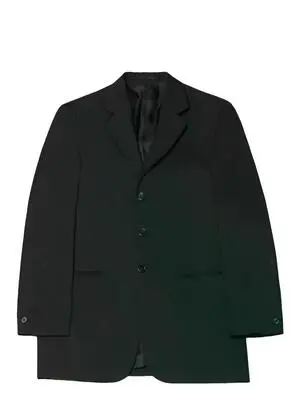 JIL SANDER Single-breasted Notched-lapels Jacket - Black