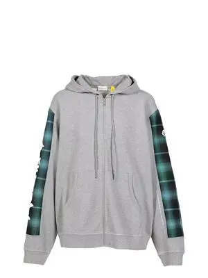 Moncler X Fragment Zip-up Hoodie - Grey