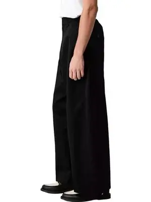 WILLY CHAVARRIA Wide-leg Pleated Trousers