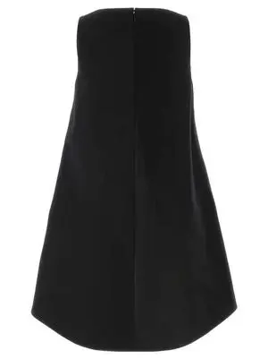 Balenciaga Sleeveless A-line Mini Dress - Black