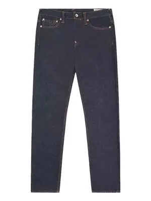 EVISU Seagull-print Jeans - Blue