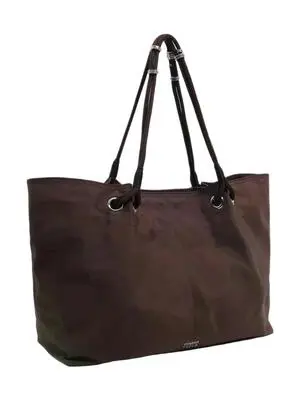 Bimba Y Lola Mocha Nylon Maxi Shopper Bag - Brown