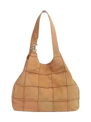 COCCINELLE C-easy Large Quilted Tote Bag - Orange