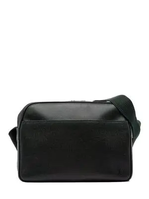 LOUIS VUITTON 1998 Taiga Reporter Pm Crossbody Bag - Green