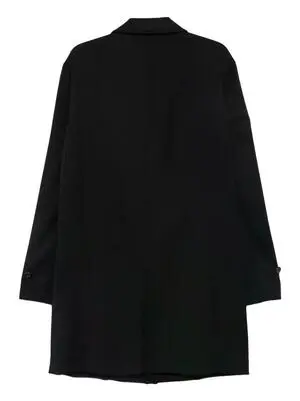 Comme Des Garçons 2010s Single-breasted Coat - Black