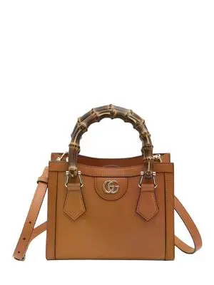Gucci Diana Bamboo-handle Tote Bag - Brown