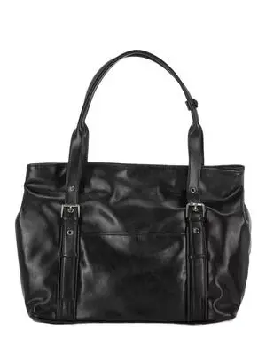 STAND OIL Buckle-detail Tote Bag - Black