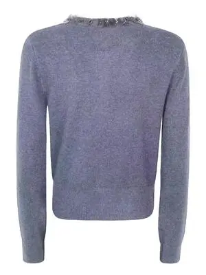 Seventy Sequin-embellished Cardigan - Grey