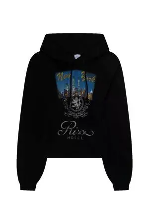 PROTOCOL INDEX Reconstructed Hourglass Hoodie - Black