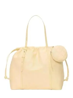 Mz Wallace Small Waverly Drawstring Tote Bag Yellow
