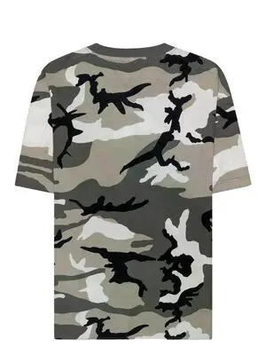 PROTOTYPES Goat Stencil Camouflage-print T-shirt - Grey