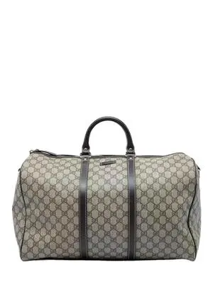 Gucci 2016-2026 Large Gg Supreme Joy Duffel Bag Travel Bag Neutrals