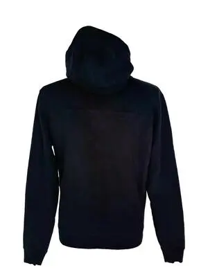 Saint Laurent Logo-print Hoodie Black
