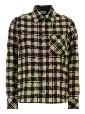 Moncler Check-pattern Flannel Shirt - Brown
