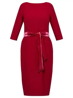HELEN MCALINDEN Caroline Ruby Dress - Red