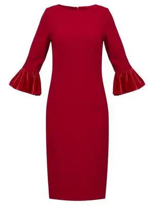 HELEN MCALINDEN Alex Ruby Dress - Red