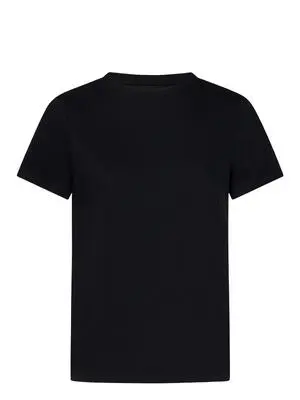 Khaite The Samson Crewneck T-shirt - Black