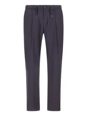 Herno Logo Casual Pants - Blue