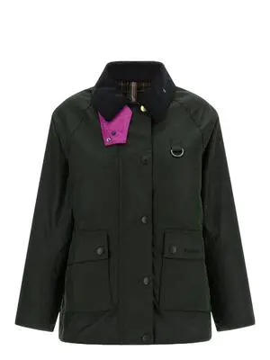 Barbour Spey Waxed Jacket - Green