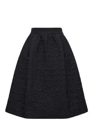 Moncler Leaf-quilted Padded A-line Skirt - No