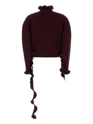 Blumarine Long-sleeved Sweater Black