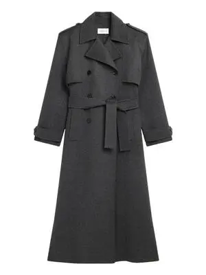 THE FRANKIE SHOP Long-sleeved Coat - Grey